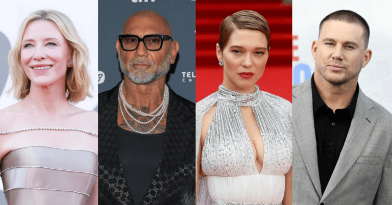 ¡Wow! Cate Blanchett, Dave Bautista, Léa Seydoux, Channing Tatum y más ...